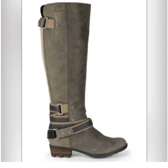 Sorel | Shoes | Sorel Lolla Tall Waterproof Leather Knee Riding Boots ...